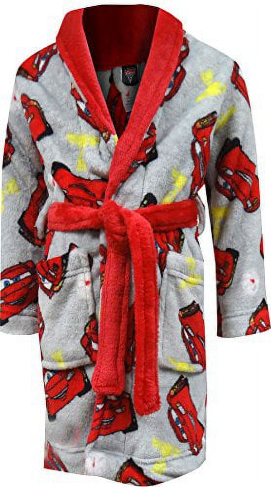 Cars Lightning McQueen Plush Toddler Robe - Walmart.com