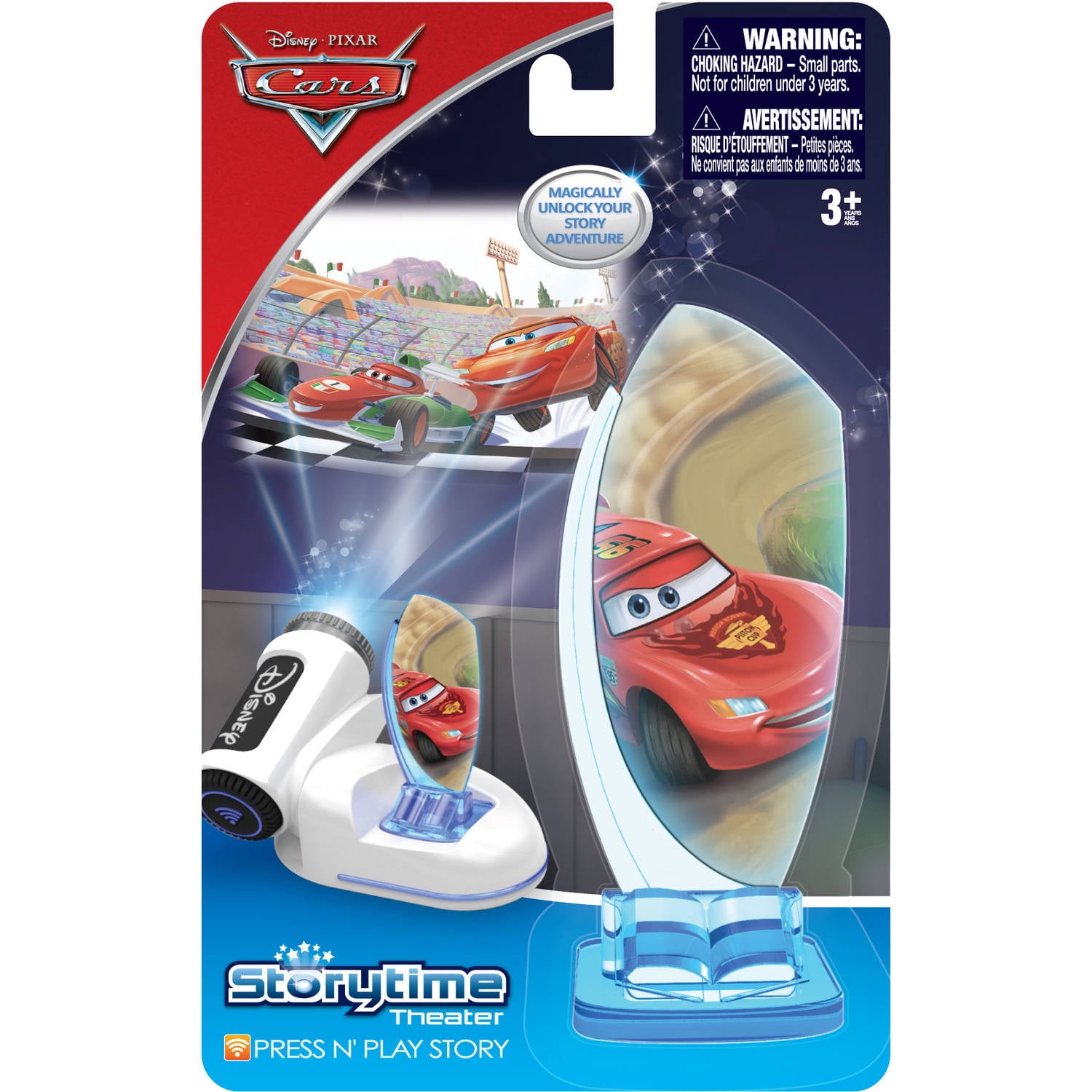 Cars Lightning McQueen Toy Storytime Theater Press & Play Disney's Cars ...