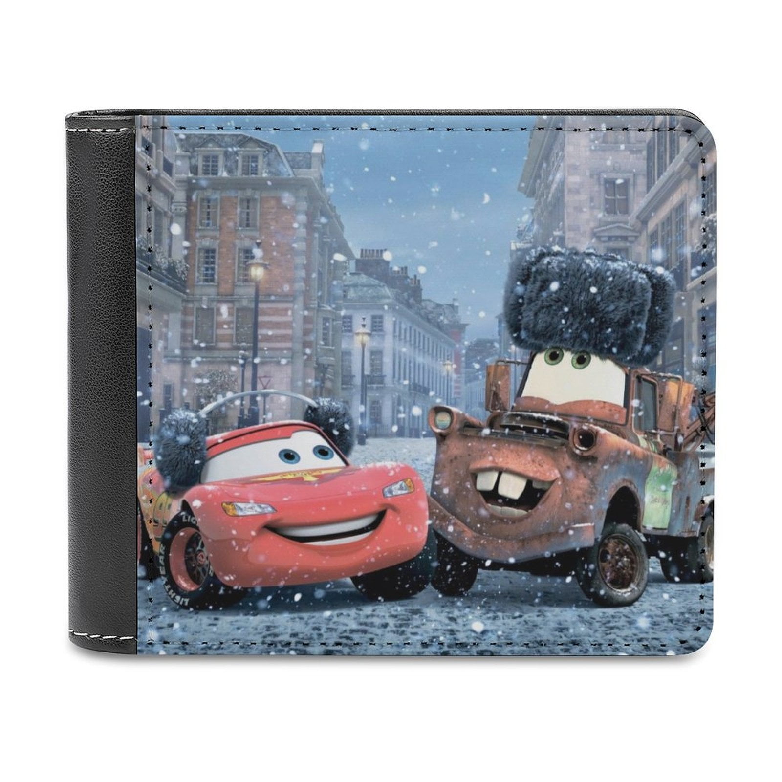 Cars Lightning McQueen Wallet for Men Women Leather Bifold Stylish ...