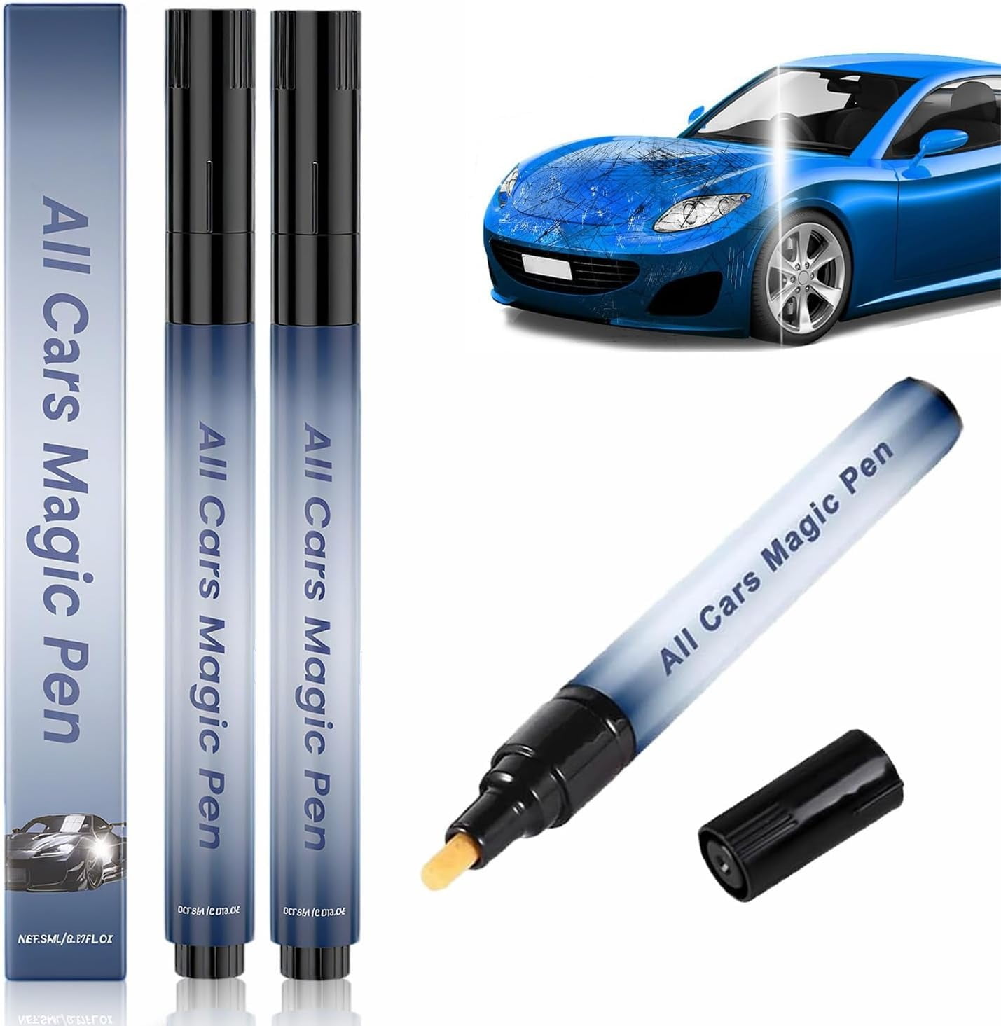 All Cars Magic Pen, Car Scratch Remover for Vehicles, Car Paint Scratch ...