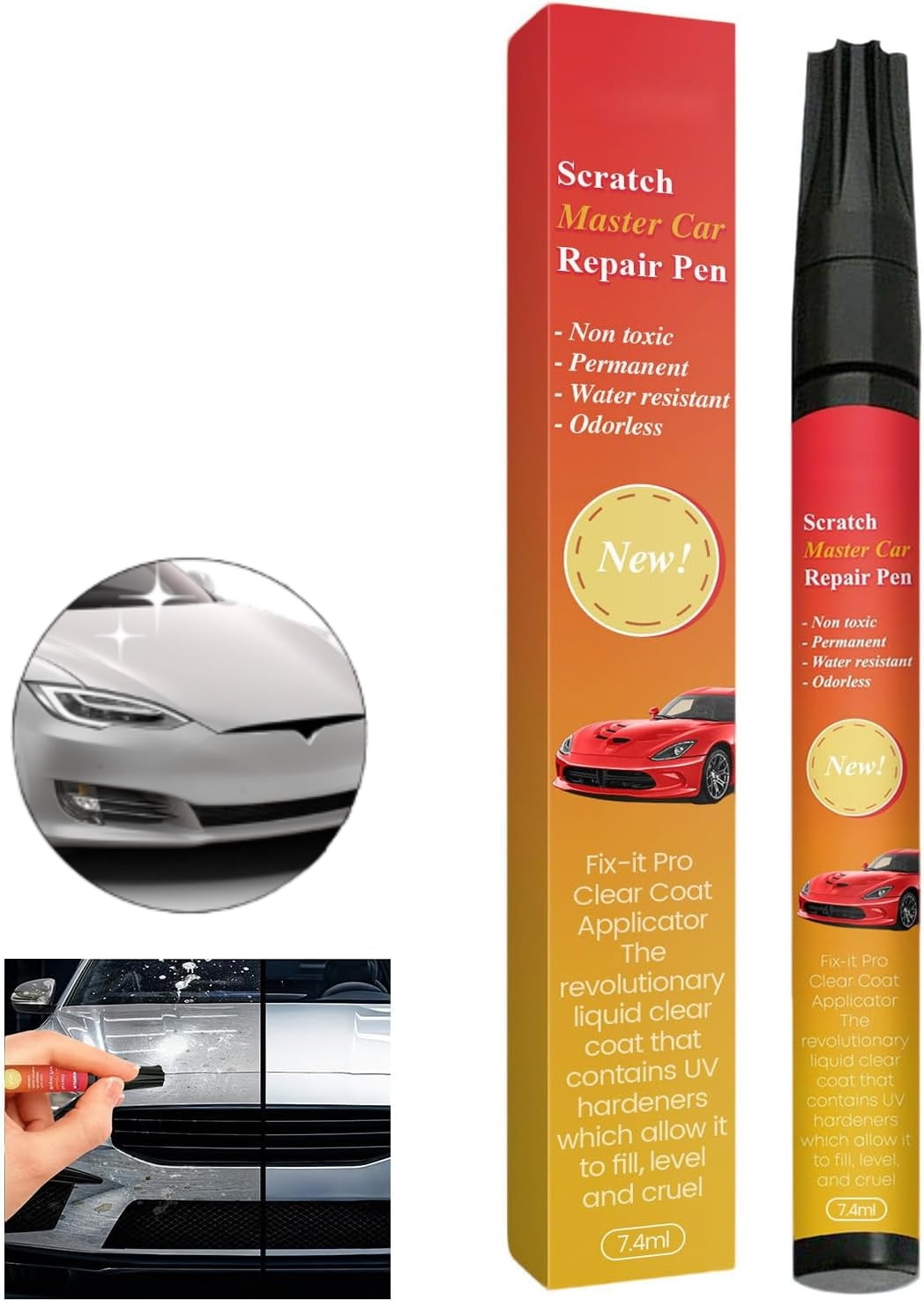 All Cars Magic Pen for Car Scratches, Magic Car Scratch Removal Pen ...