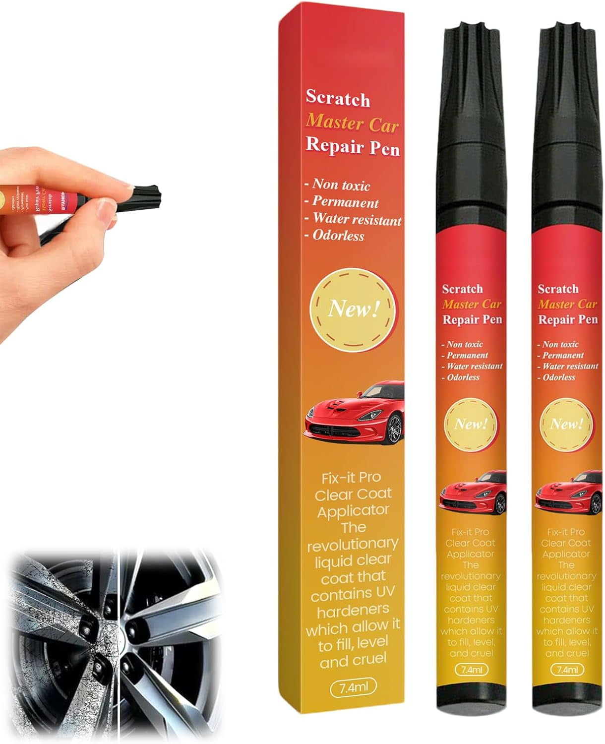 All Cars Magic Pen for Car Scratches, 2025 New Magic Car Scratch ...