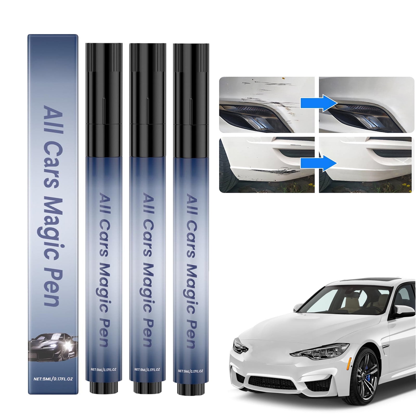 All Cars Magic Pen for Car Scratches, 2025 New Quick Car Paint Scratch ...