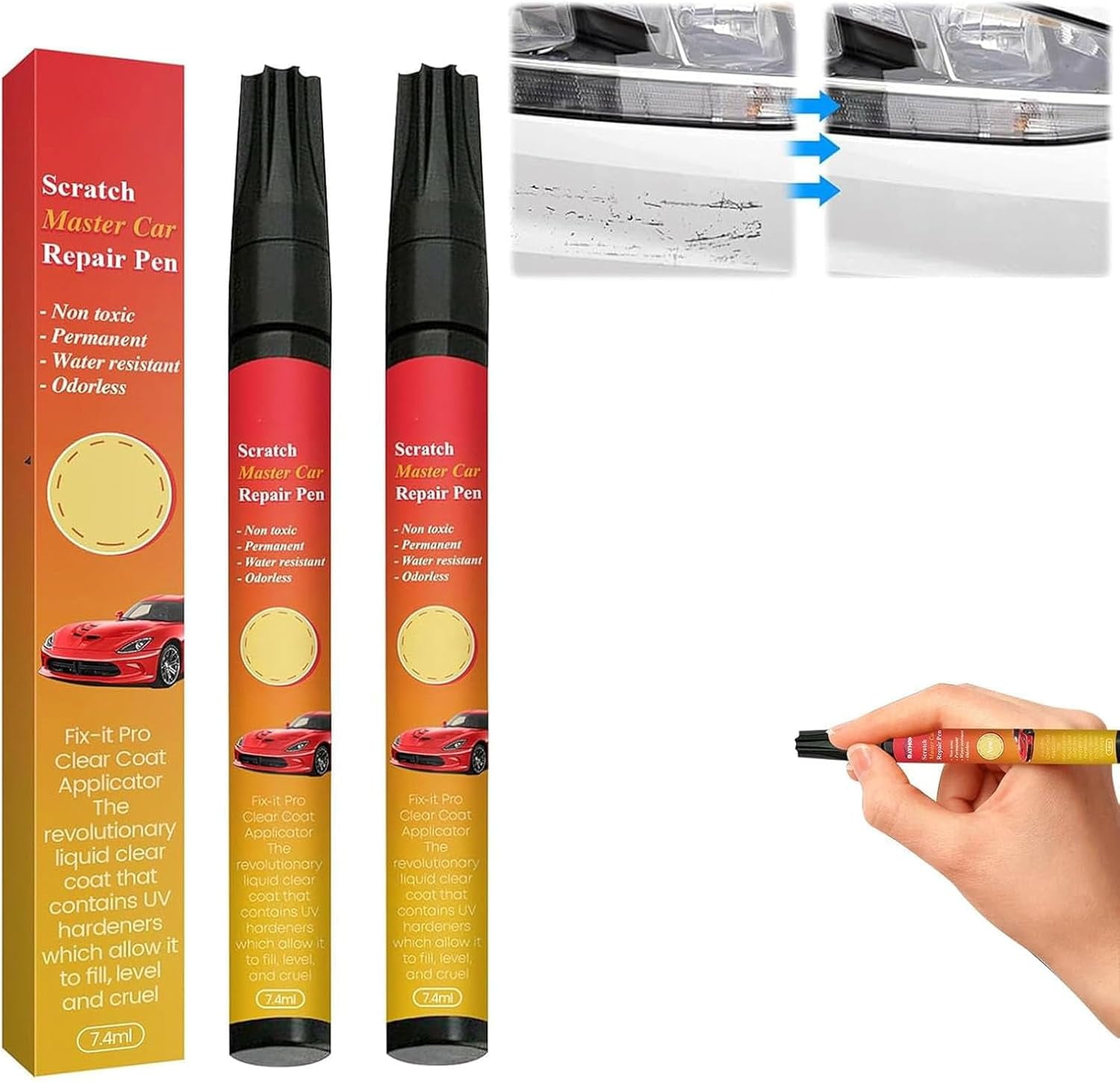 All Cars Magic Pen For Car Scratches, Magic Car Scratch Removal Pen ...