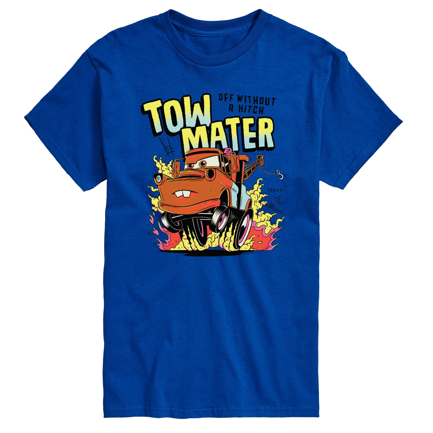 Cars - Mater Muscle Car - Men's Short Sleeve Graphic T-Shirt - Walmart.com