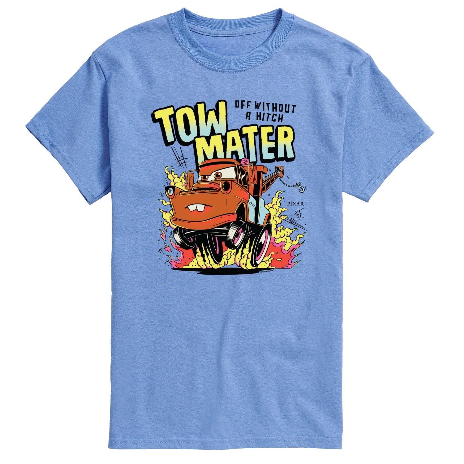 Cars - Mater Muscle Car - Men's Short Sleeve Graphic T-Shirt - Walmart.com