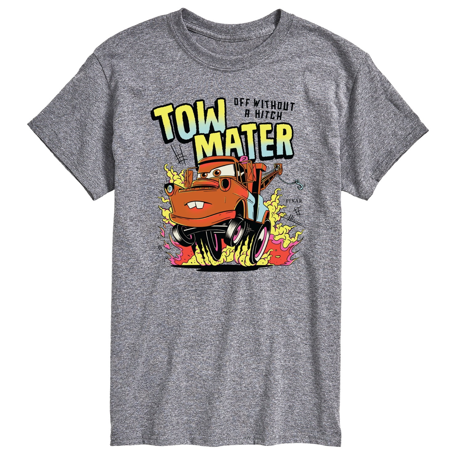 Cars - Mater Muscle Car - Men's Short Sleeve Graphic T-Shirt - Walmart.com