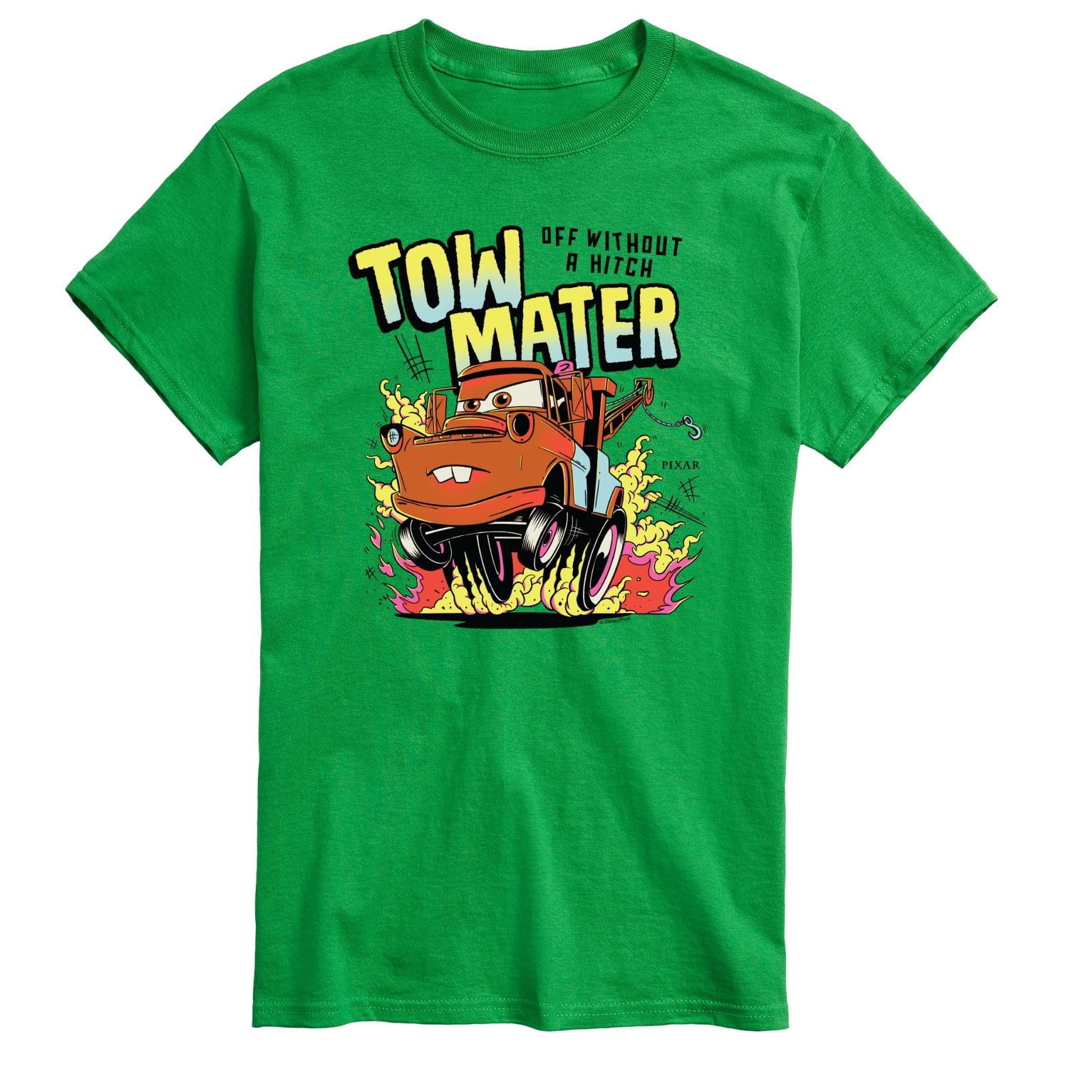 Cars - Mater Muscle Car - Men's Short Sleeve Graphic T-Shirt - Walmart.com