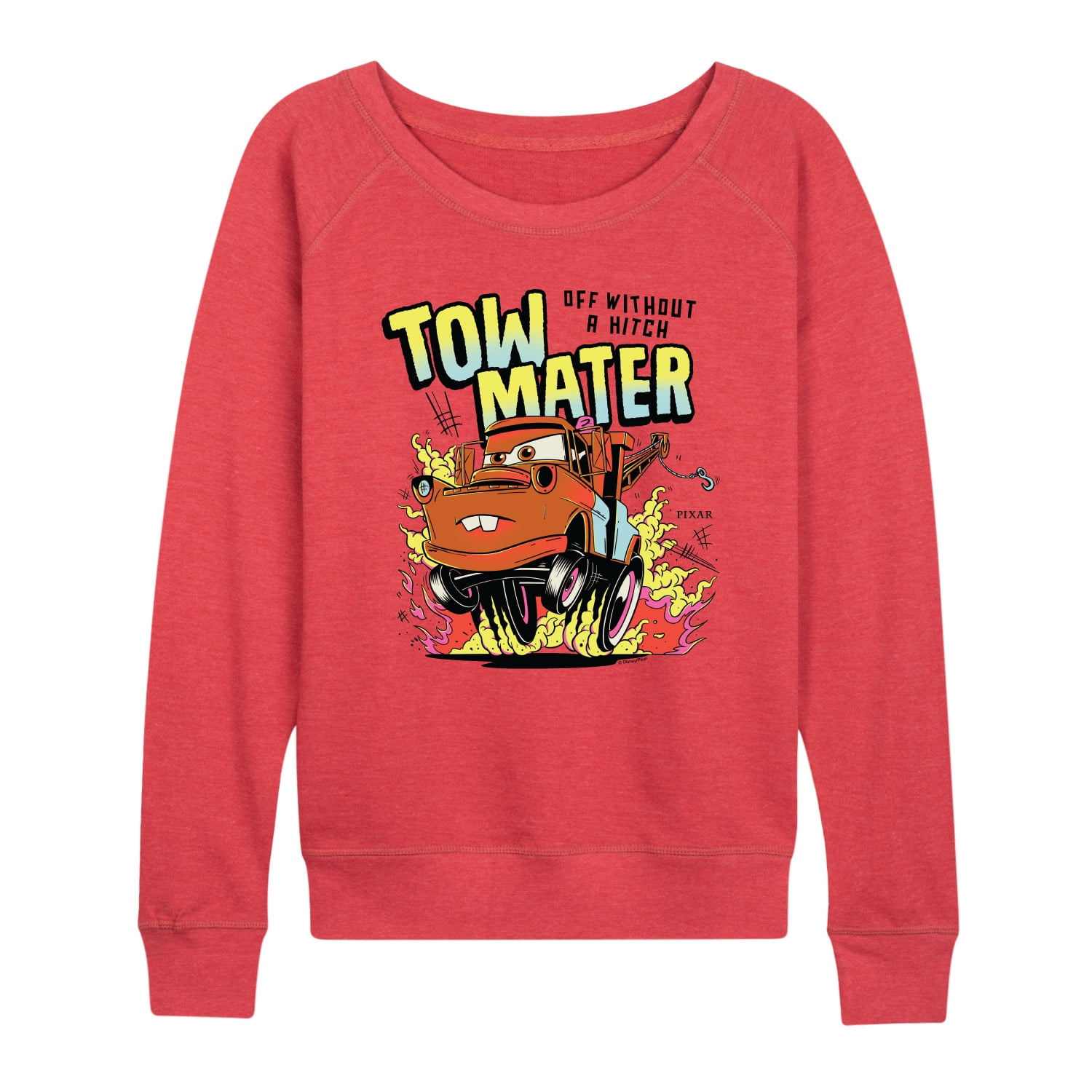 Cars - Mater Muscle Car - Women's French Terry Long Sleeve Pullover ...