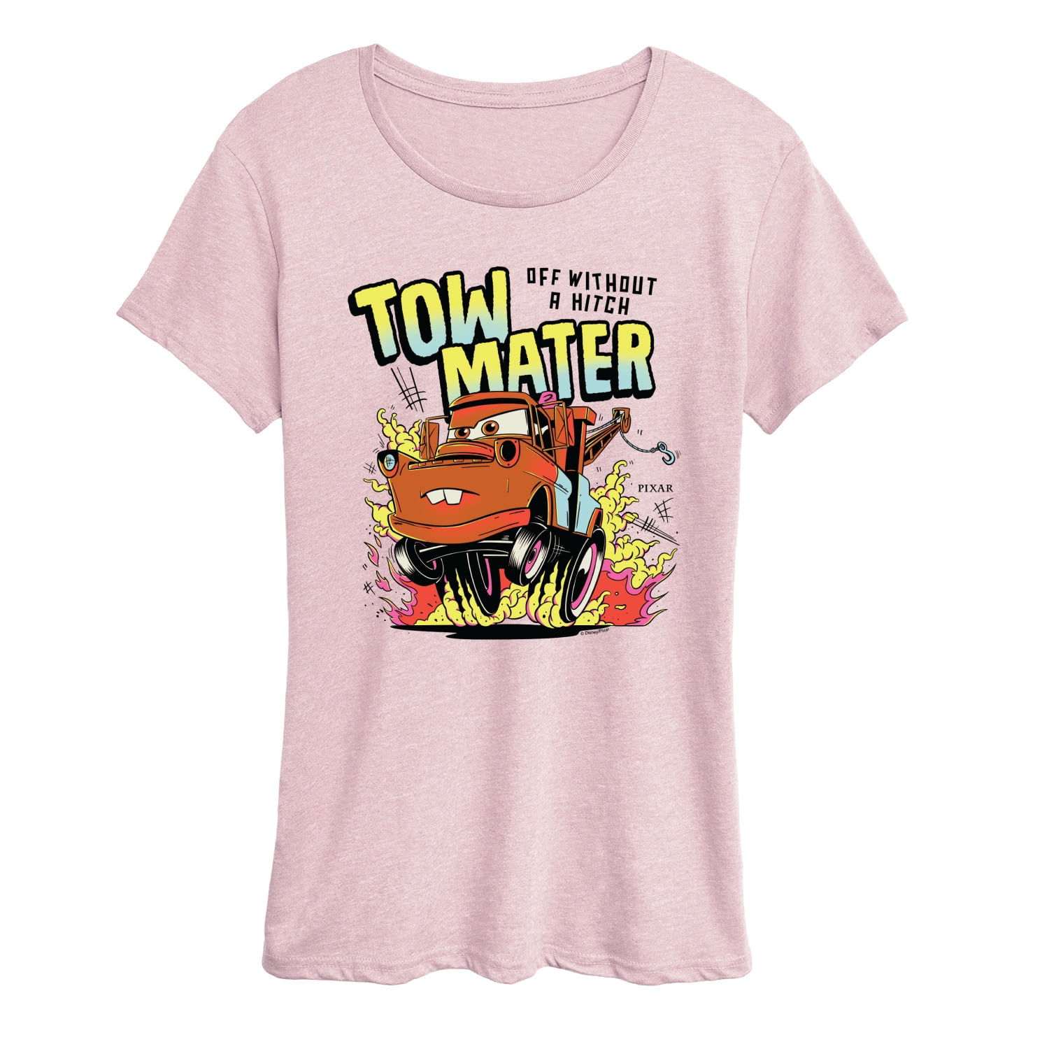 Cars - Mater Muscle Car - Women's Short Sleeve Graphic T-Shirt ...