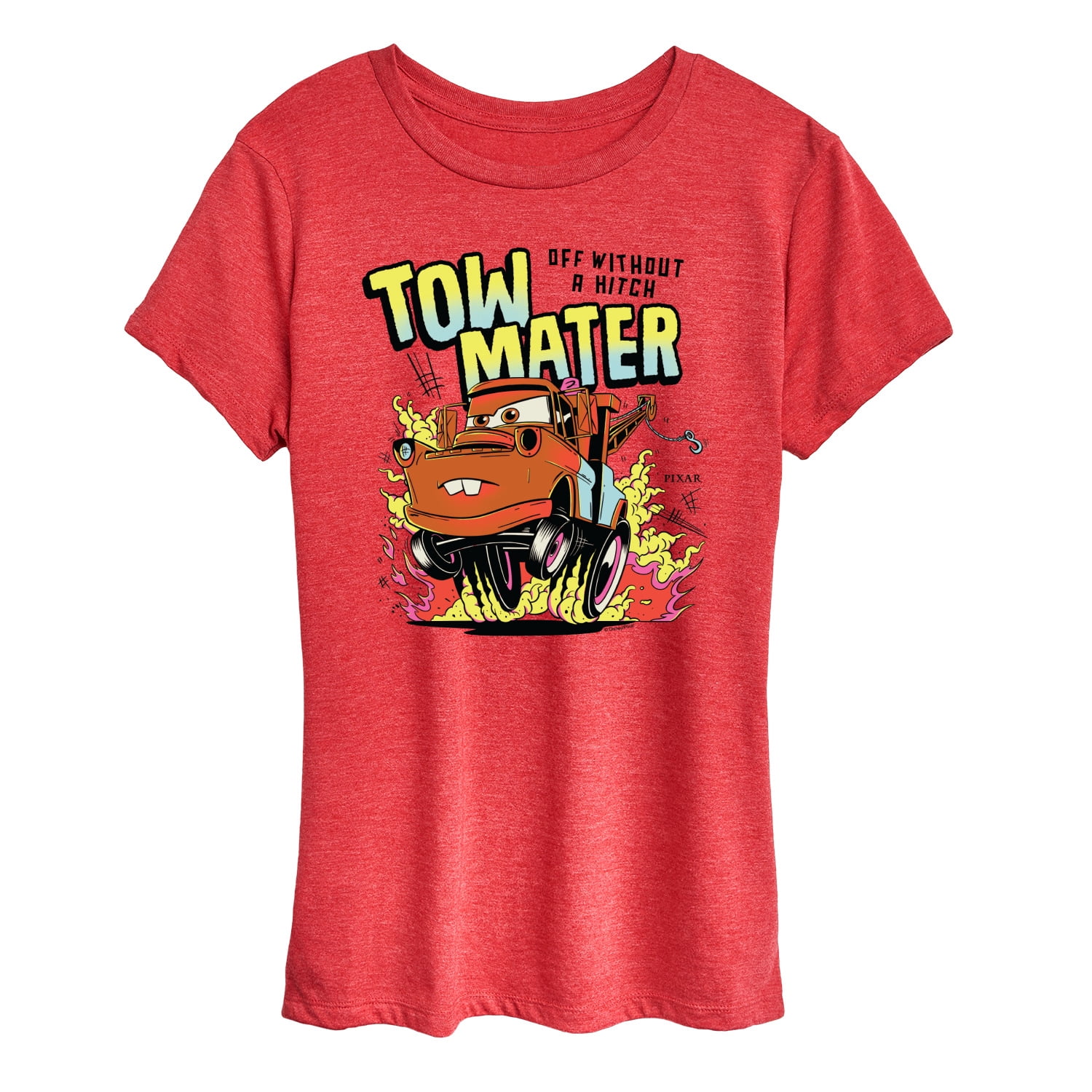 Cars - Mater Muscle Car - Women's Short Sleeve Graphic T-Shirt ...