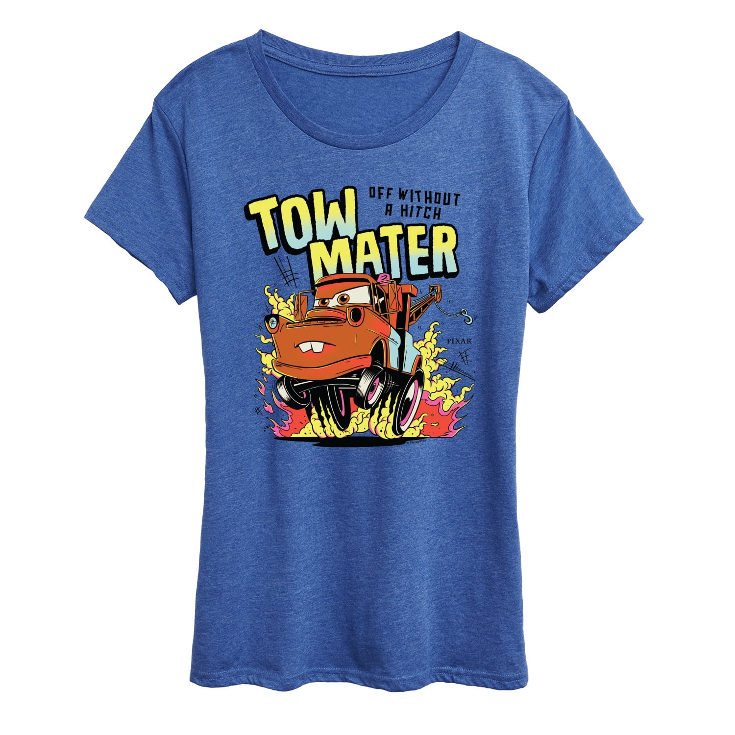 Cars - Mater Muscle Car - Women's Short Sleeve Graphic T-Shirt ...