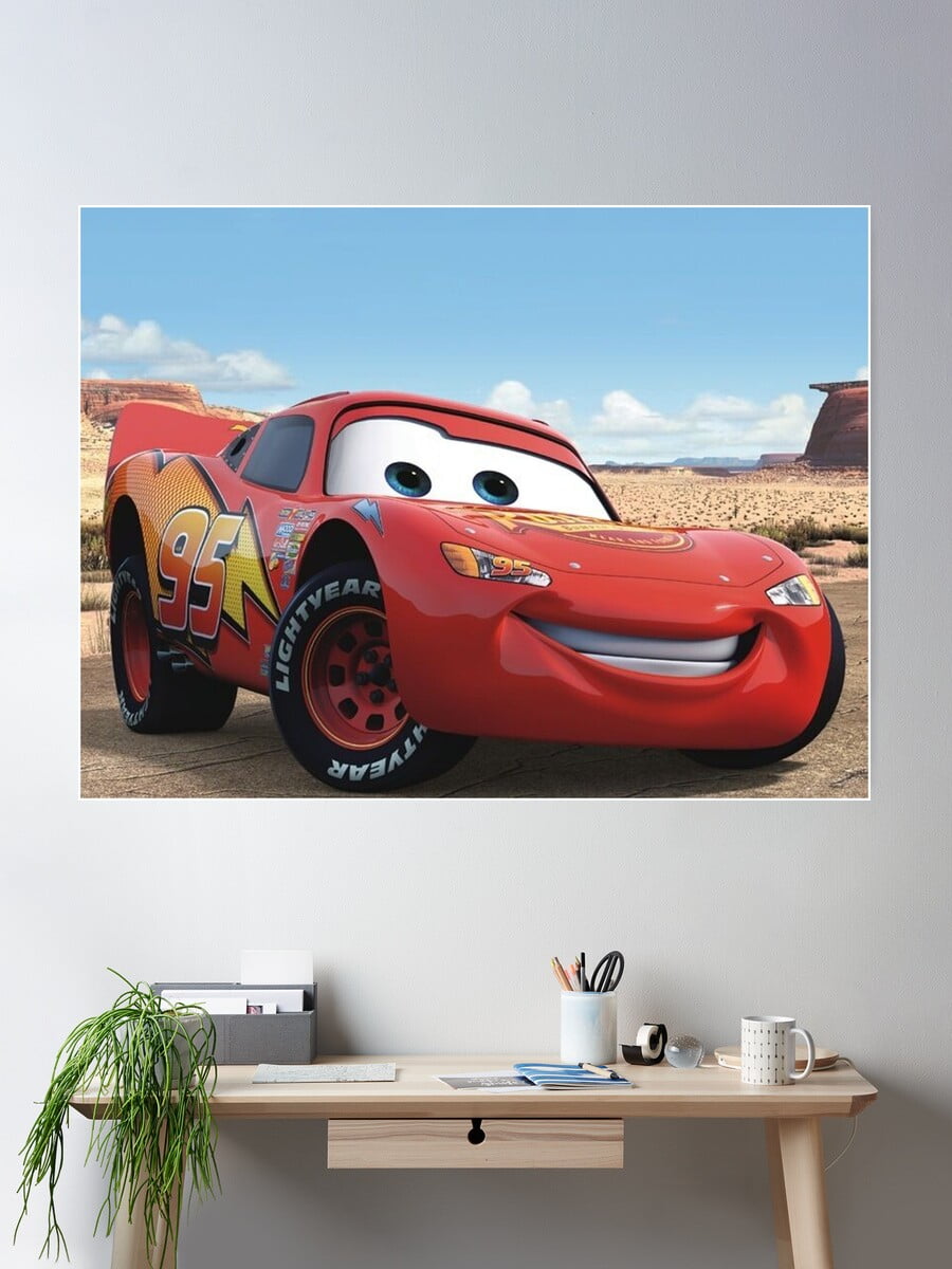 Cars Movie Poster Wall Art, Modern Wall Decor For Living Room Bedroom ...