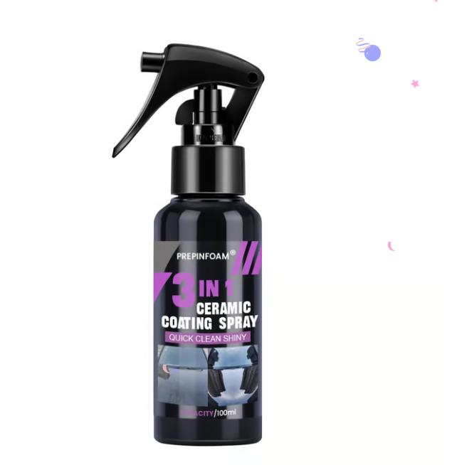 Cars Nano Ceramic Paint Spray - Easy to Apply Ceramic Spray Coating ...