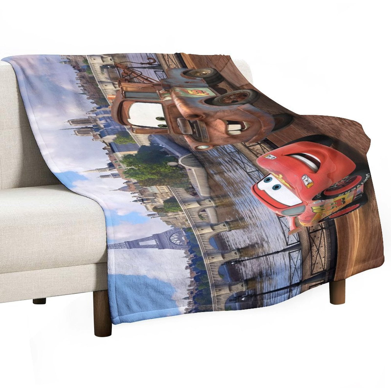 Cars Plush Throw Blanket - Measures 50 X 60 Inches - Super Soft & Cozy ...