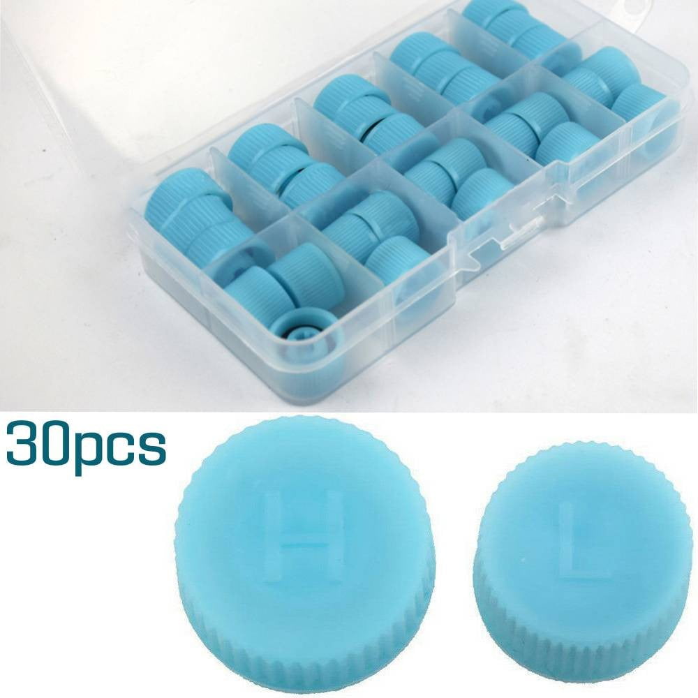 Cars Repair Parts For R12 Valve Blue Cap For R134a High And Low ...