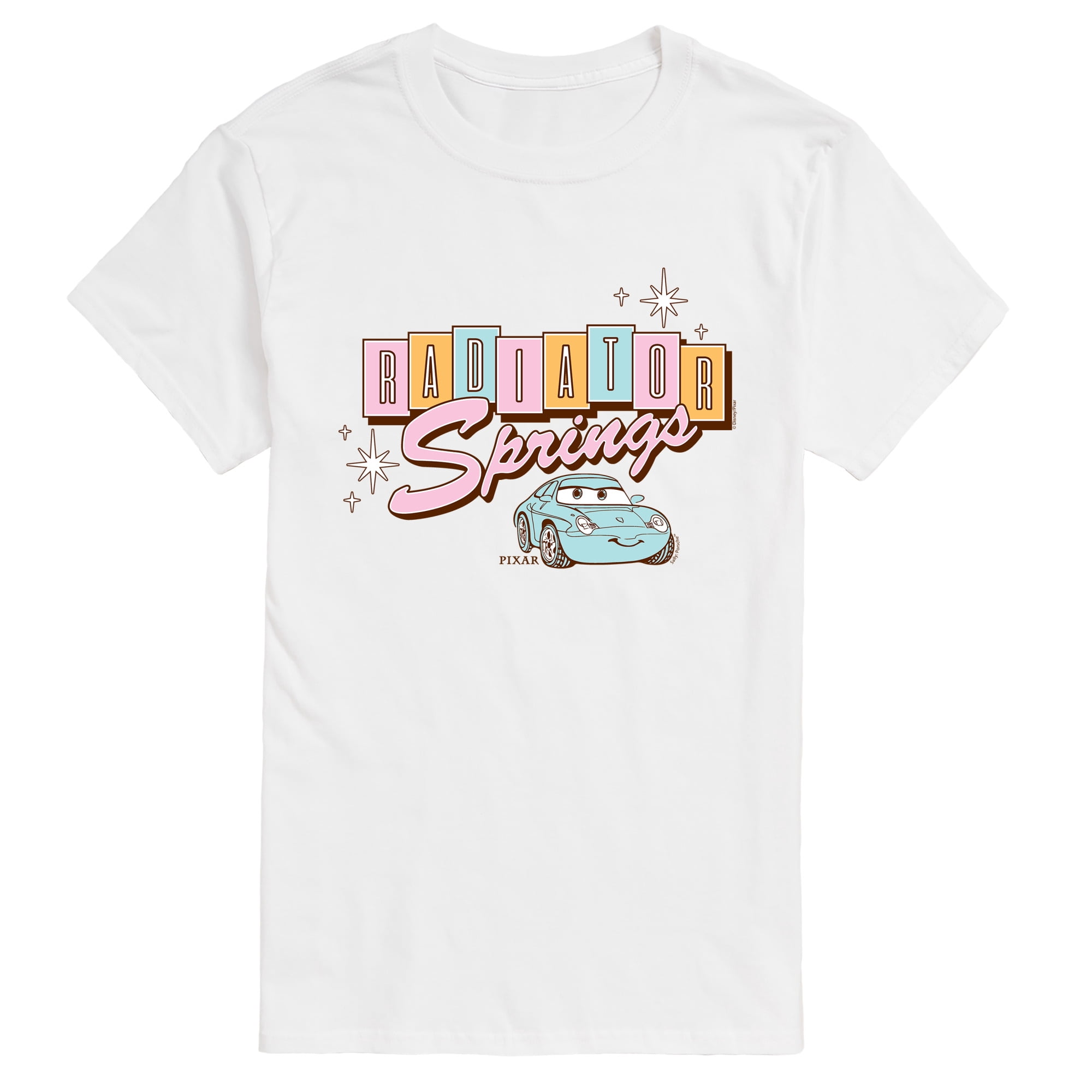 Cars - Retro Radiator Springs Sally - Men's Short Sleeve Graphic T ...