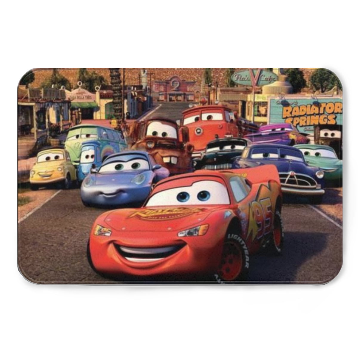 Cars Soft Flannel Mat with Single-Side Print - Walmart.com