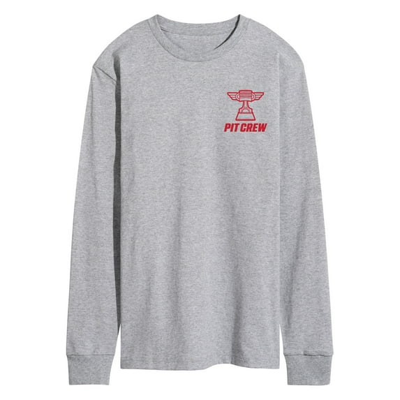 Cars - Team Lightning Mcqueen Pit Crew - Men's Long Sleeve Graphic T ...