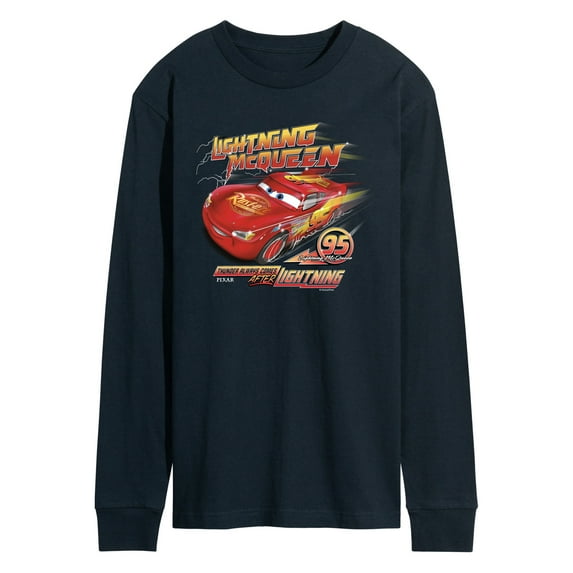 Cars - Thunder - Men's Long Sleeve Graphic T-Shirt - Walmart.com