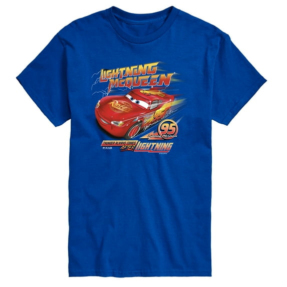 Cars - Thunder - Men's Short Sleeve Graphic T-Shirt - Walmart.com