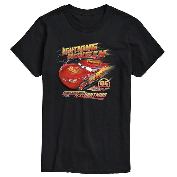 Cars - Thunder - Men's Short Sleeve Graphic T-Shirt - Walmart.com