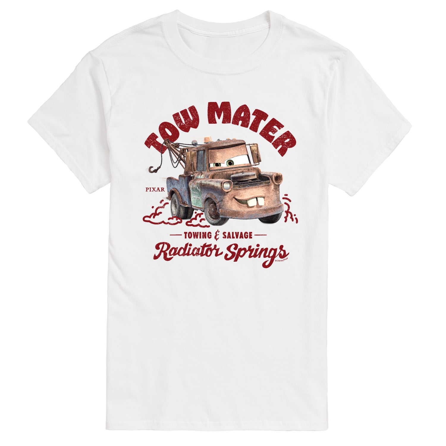 Cars - Tow Mater Towing - Men's Short Sleeve Graphic T-Shirt - Walmart.com