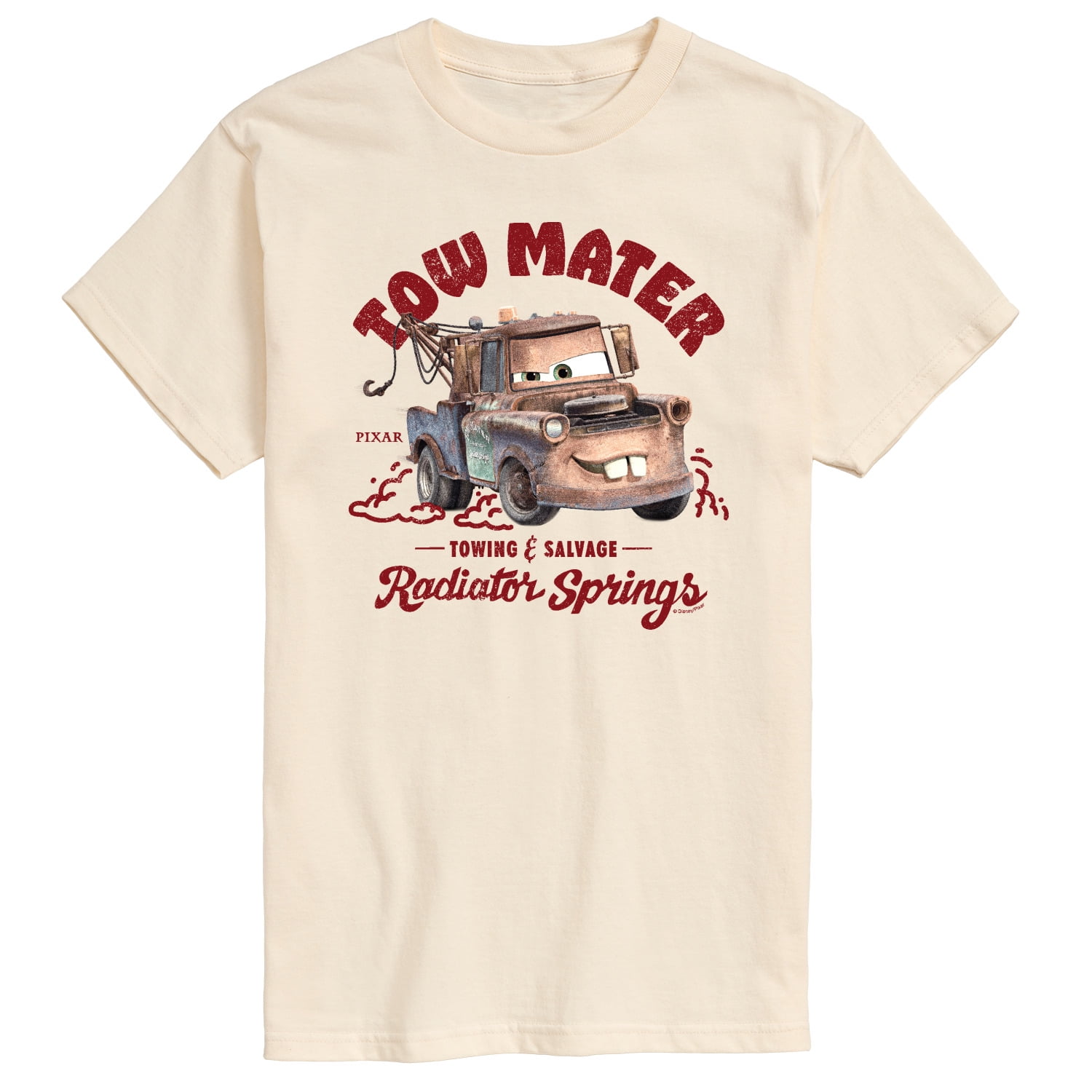 Cars - Tow Mater Towing - Men's Short Sleeve Graphic T-Shirt - Walmart.com