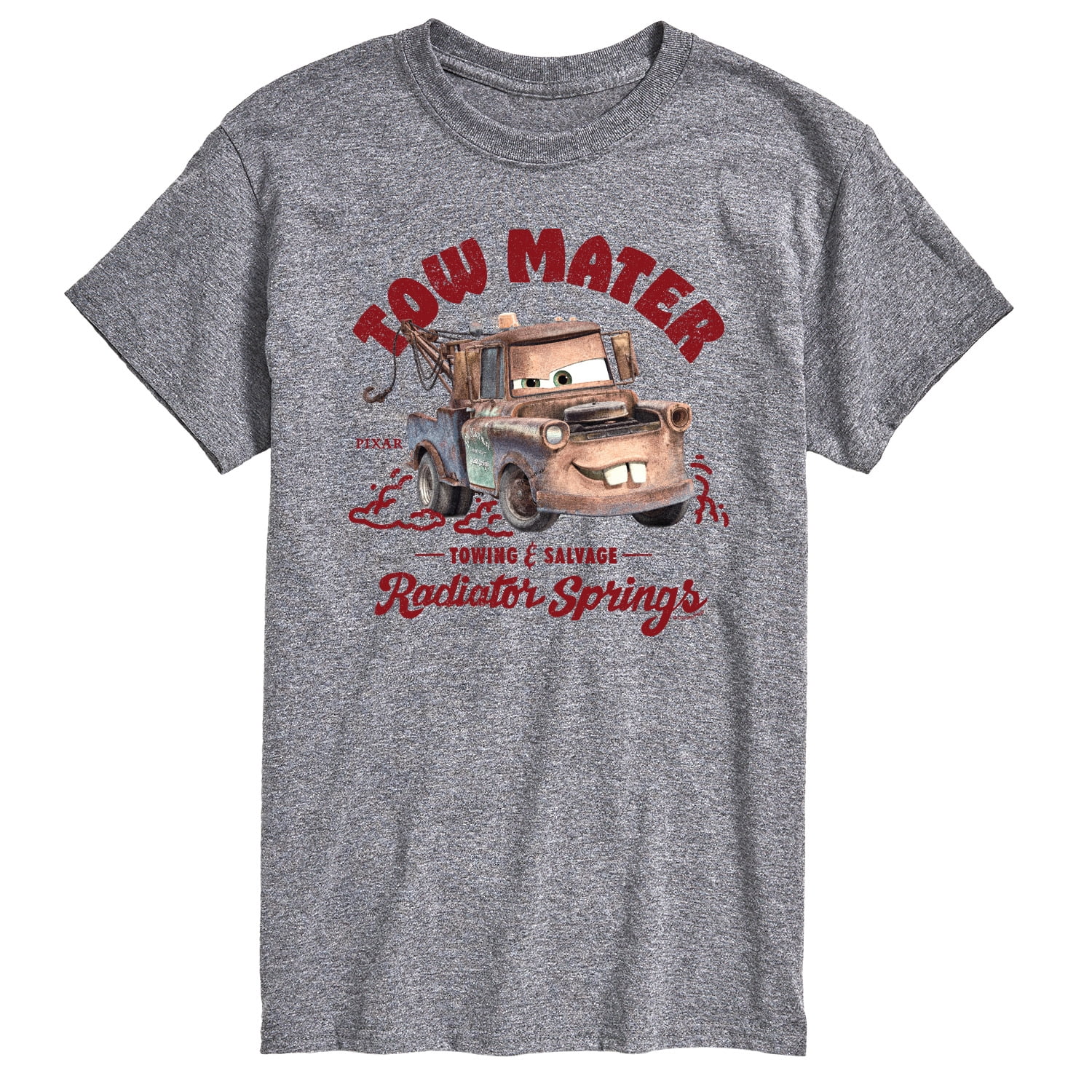 Cars - Tow Mater Towing - Men's Short Sleeve Graphic T-Shirt - Walmart.com