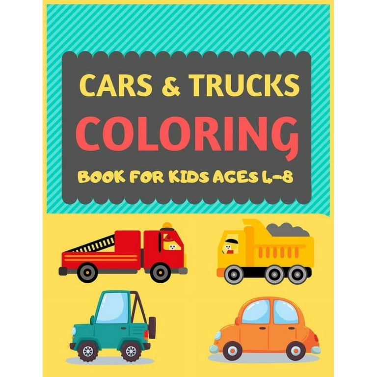 car truck coloring book
