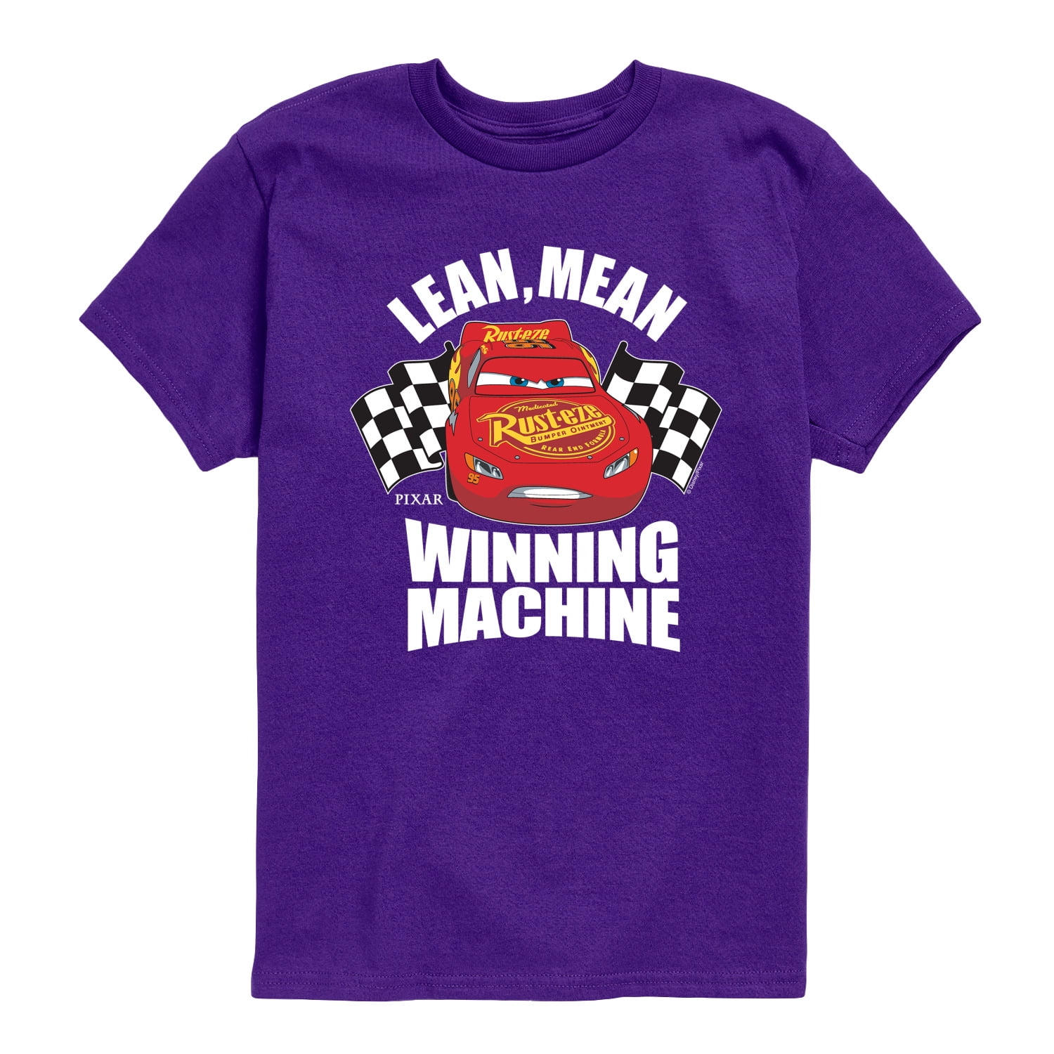 Cars - Winning Machine - Youth Boys Short Sleeve Graphic T-Shirt ...