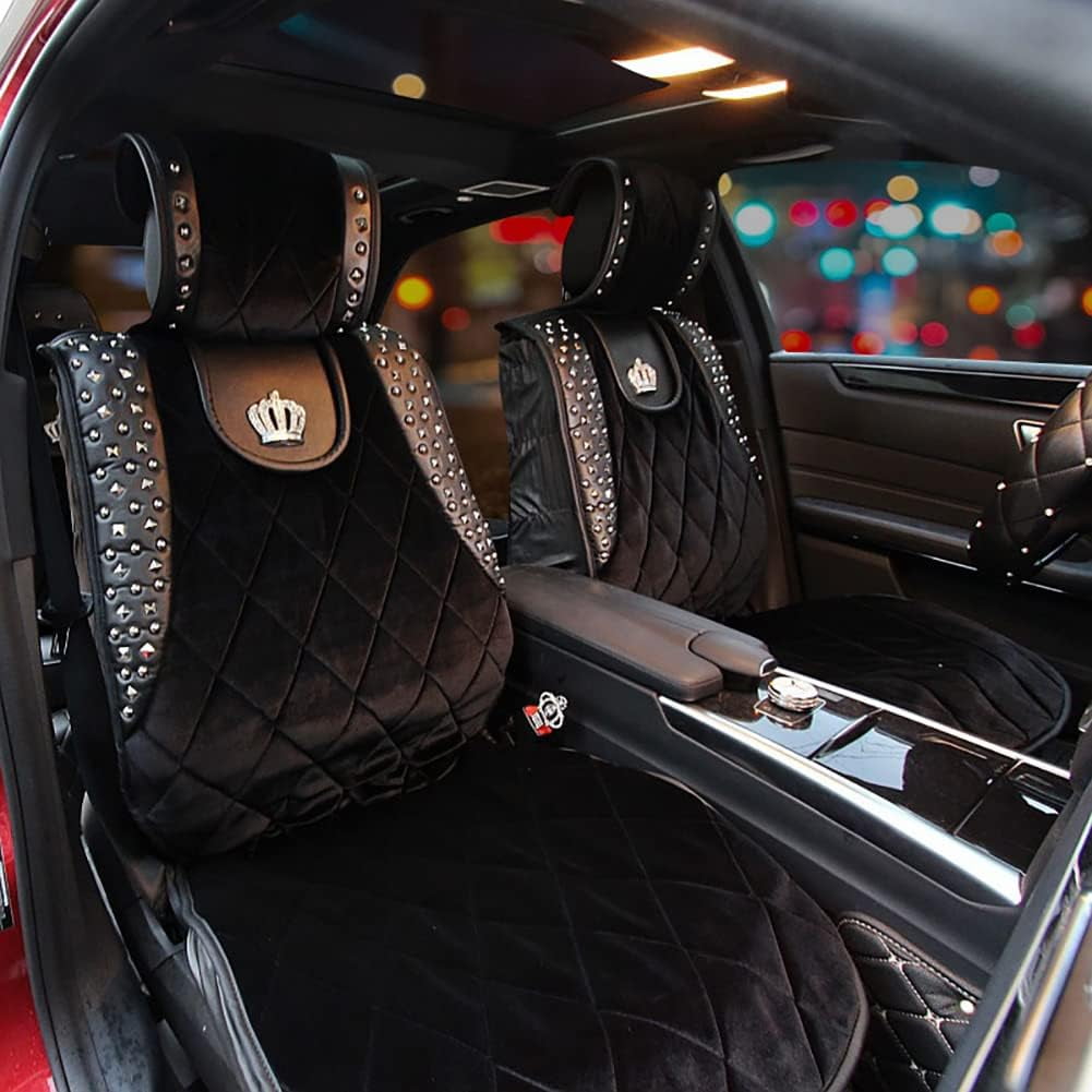 Carshaping Four Seasons Universal Rivet Fashion Cushion Cover Punk ...