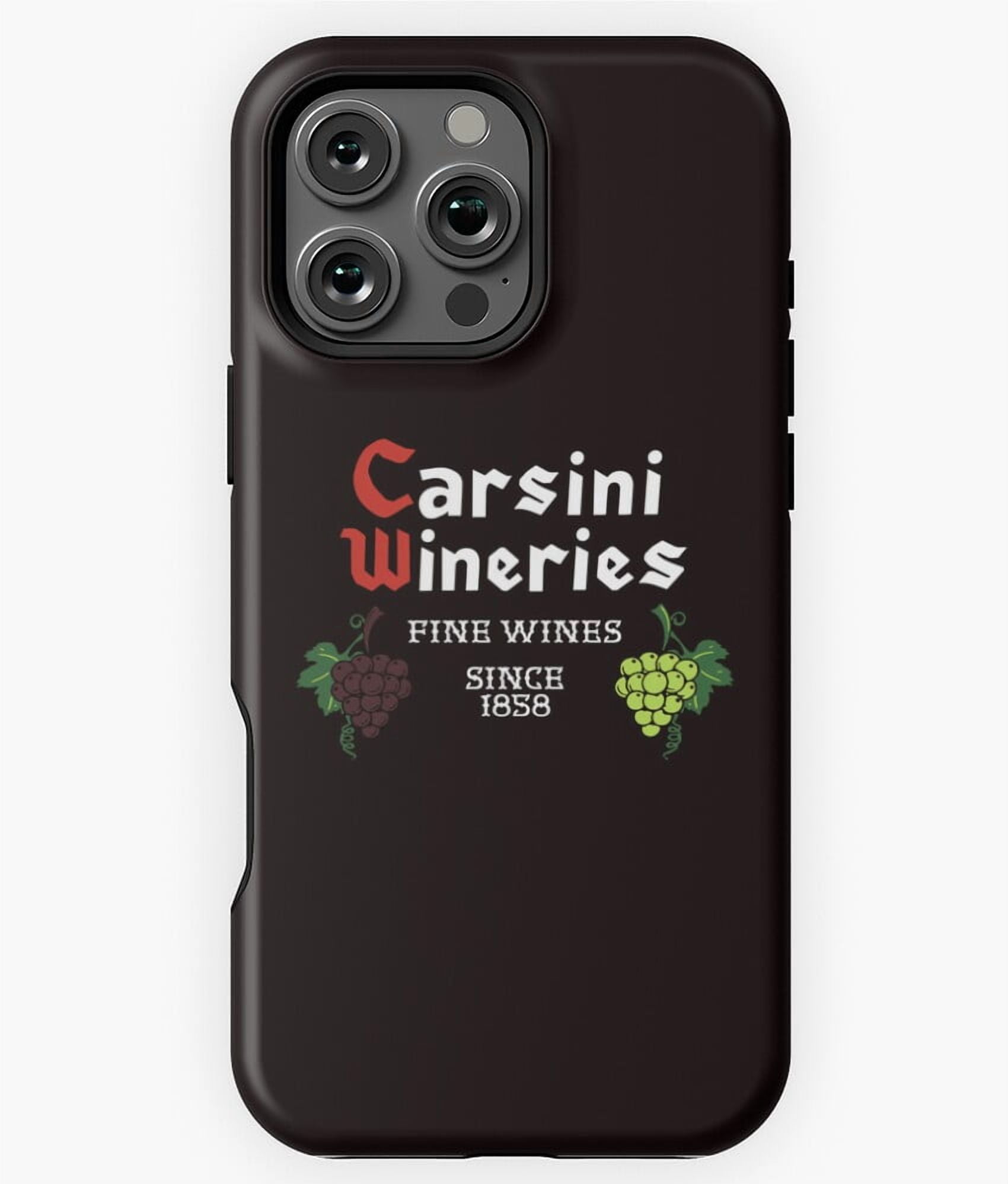 Carsini Burgundy Columbo Episode M3031 Phone Case for iPhone 17 16 15 ...
