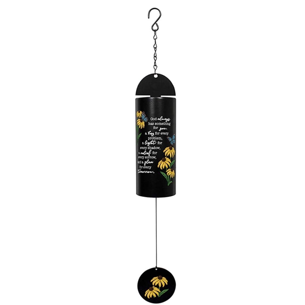 Carson “God’s Plan” Cylinder Sonnet Wind Chime, 22-Inch – Inspirational ...