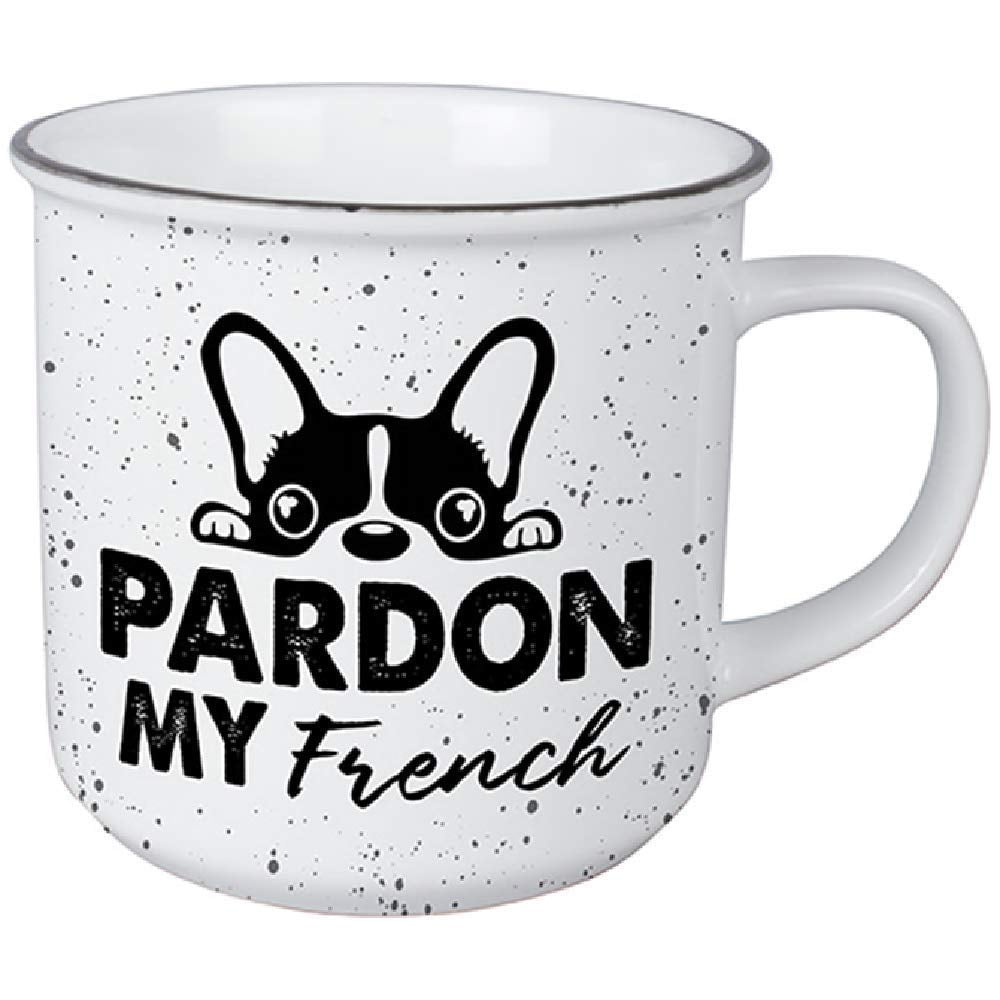 Carson 23587 Frenchie Vintage Mug, 13-ounce - Walmart.com