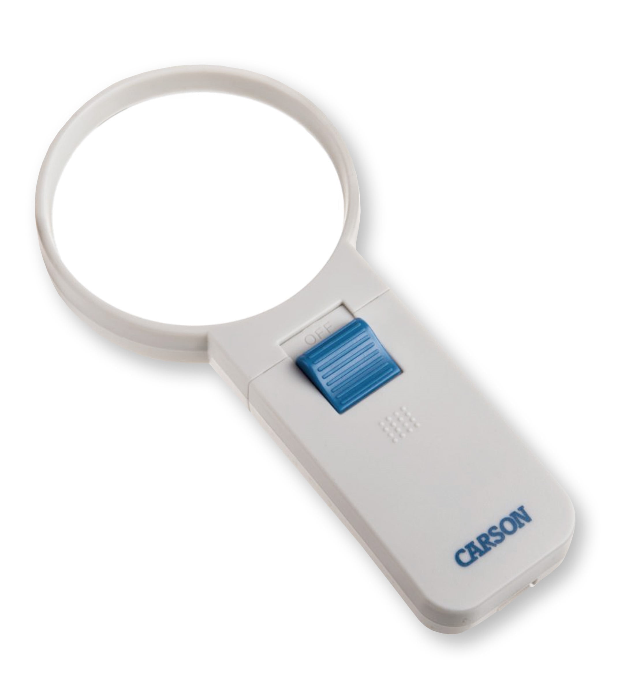 Carson LED Lighted 4x Handheld Magnifier Great for Reading, Crafts, and ...