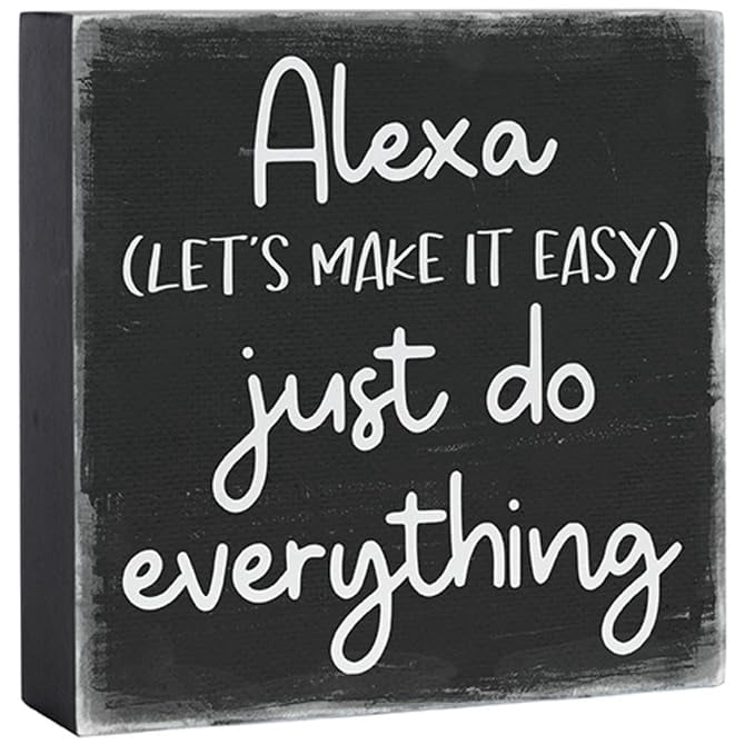 Carson Alexa Mini Sitter, 3-inch Height, Square, Wood Composite, Free ...
