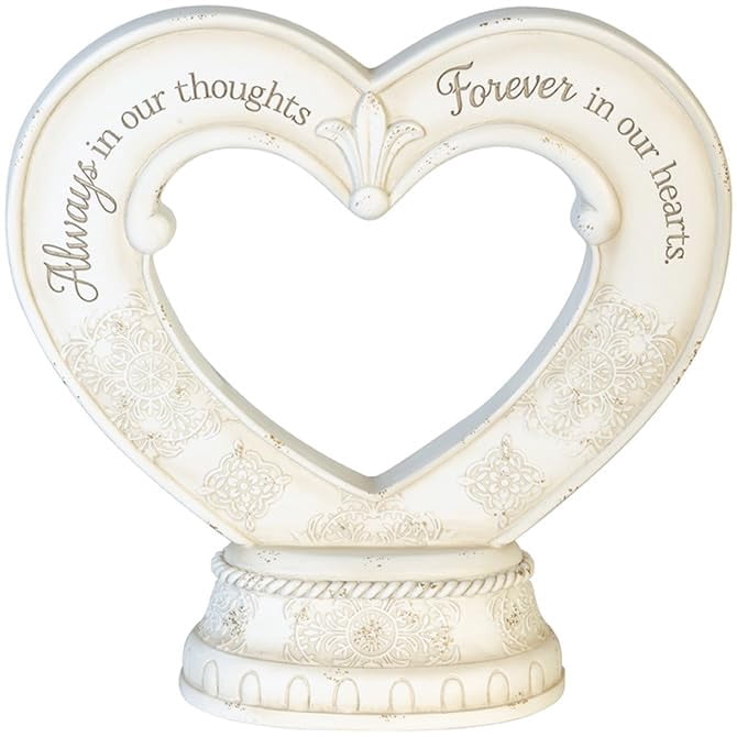 Carson Always And Forever Heart, 10-inch Height, Tabletop Decoration ...