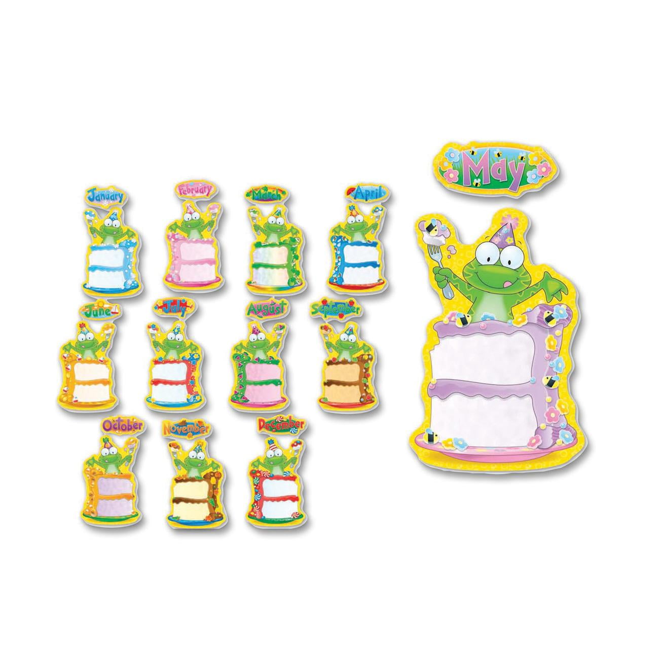 Carson Birthday Frog Bulletin Board Decoration Set - Walmart.com
