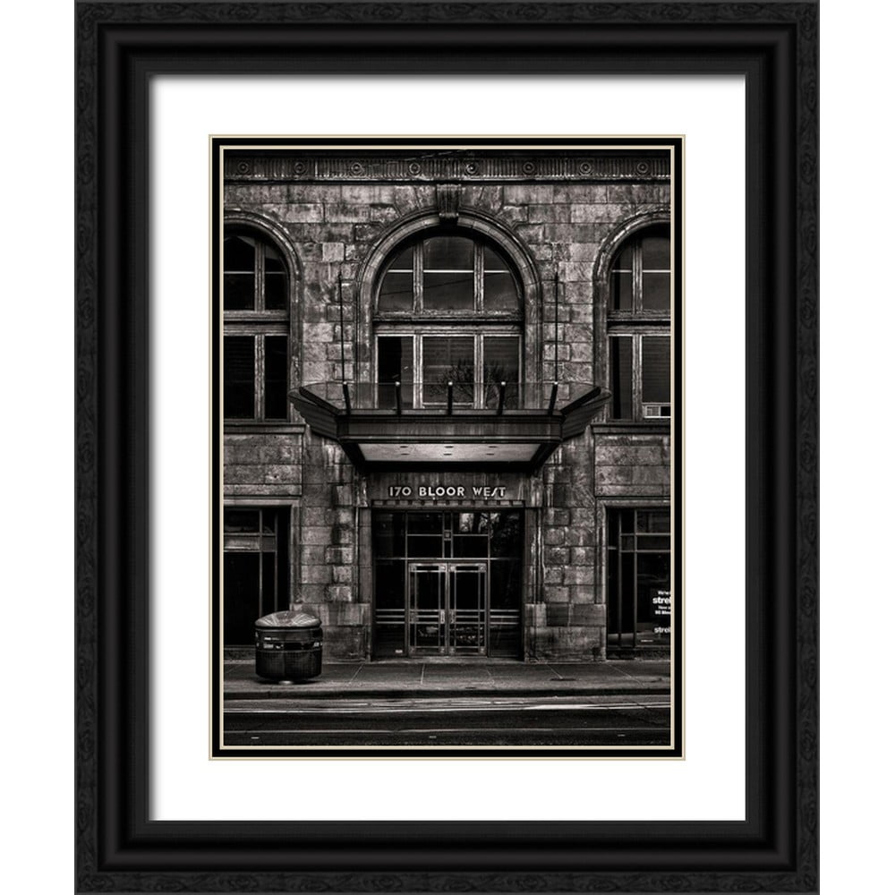 Carson, Brian 12x14 Black Ornate Wood Framed with Double Matting Museum ...