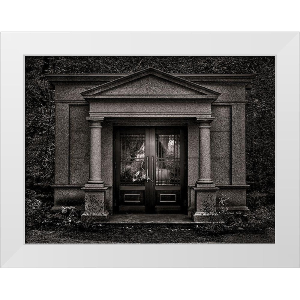 Carson, Brian 14x12 White Modern Wood Framed Museum Art Print Titled ...