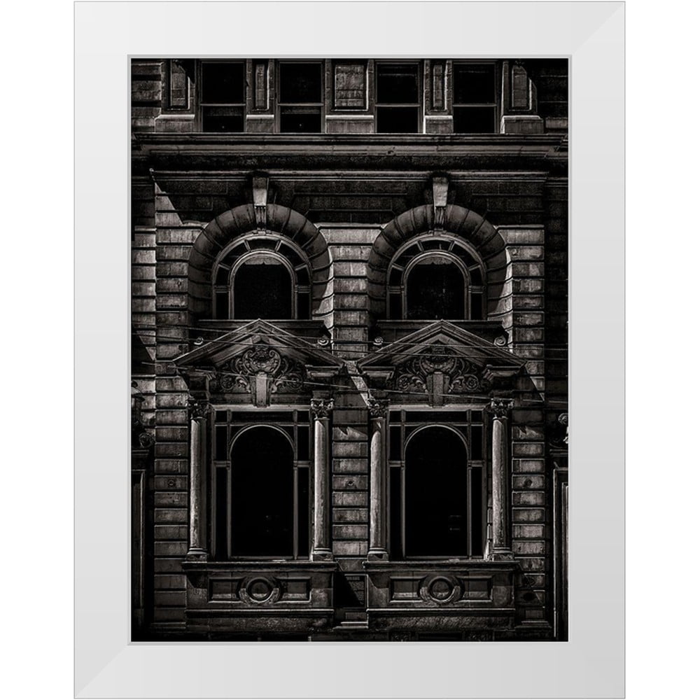 Carson, Brian 15x18 White Modern Wood Framed Museum Art Print Titled ...