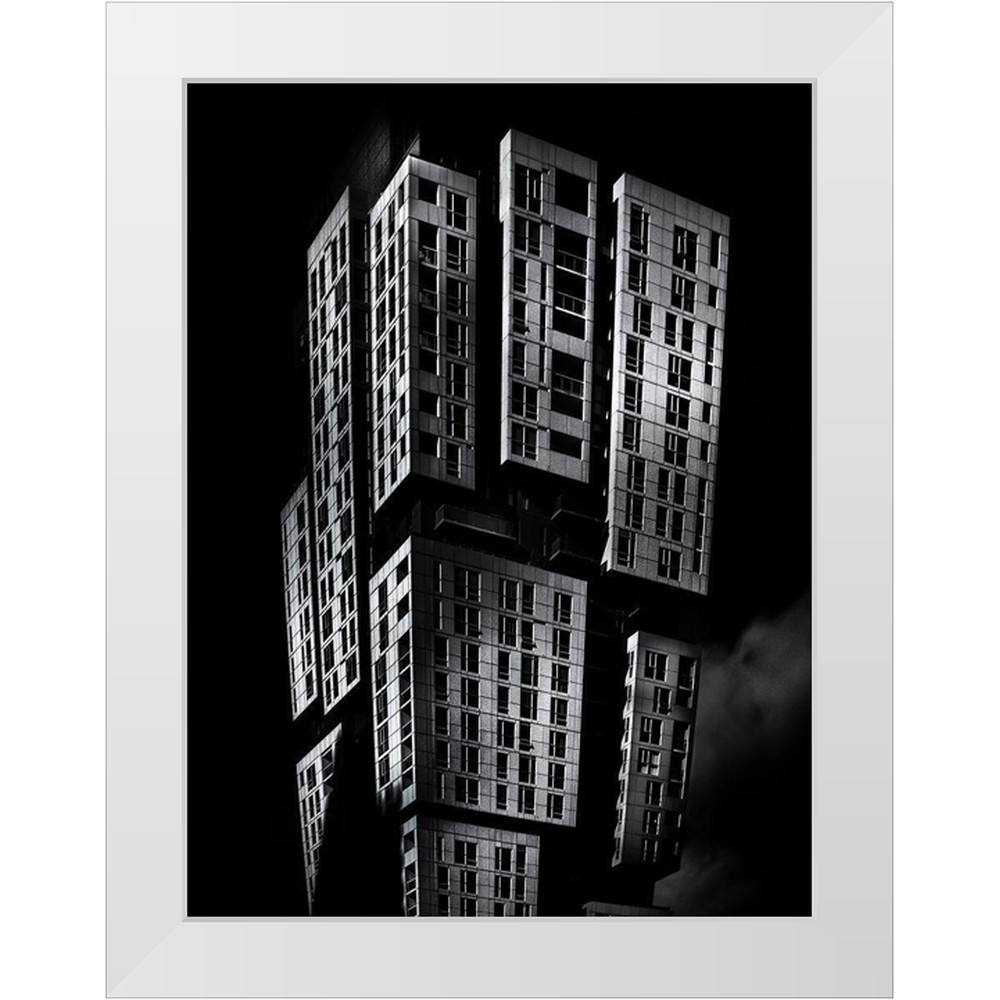 Carson, Brian 15x18 White Modern Wood Framed Museum Art Print Titled ...