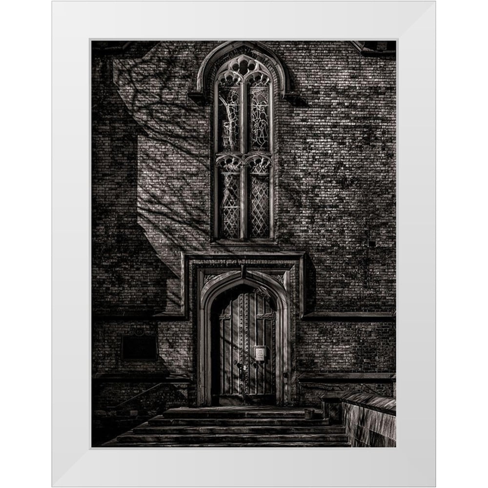 Carson, Brian 25x32 White Modern Wood Framed Museum Art Print Titled ...