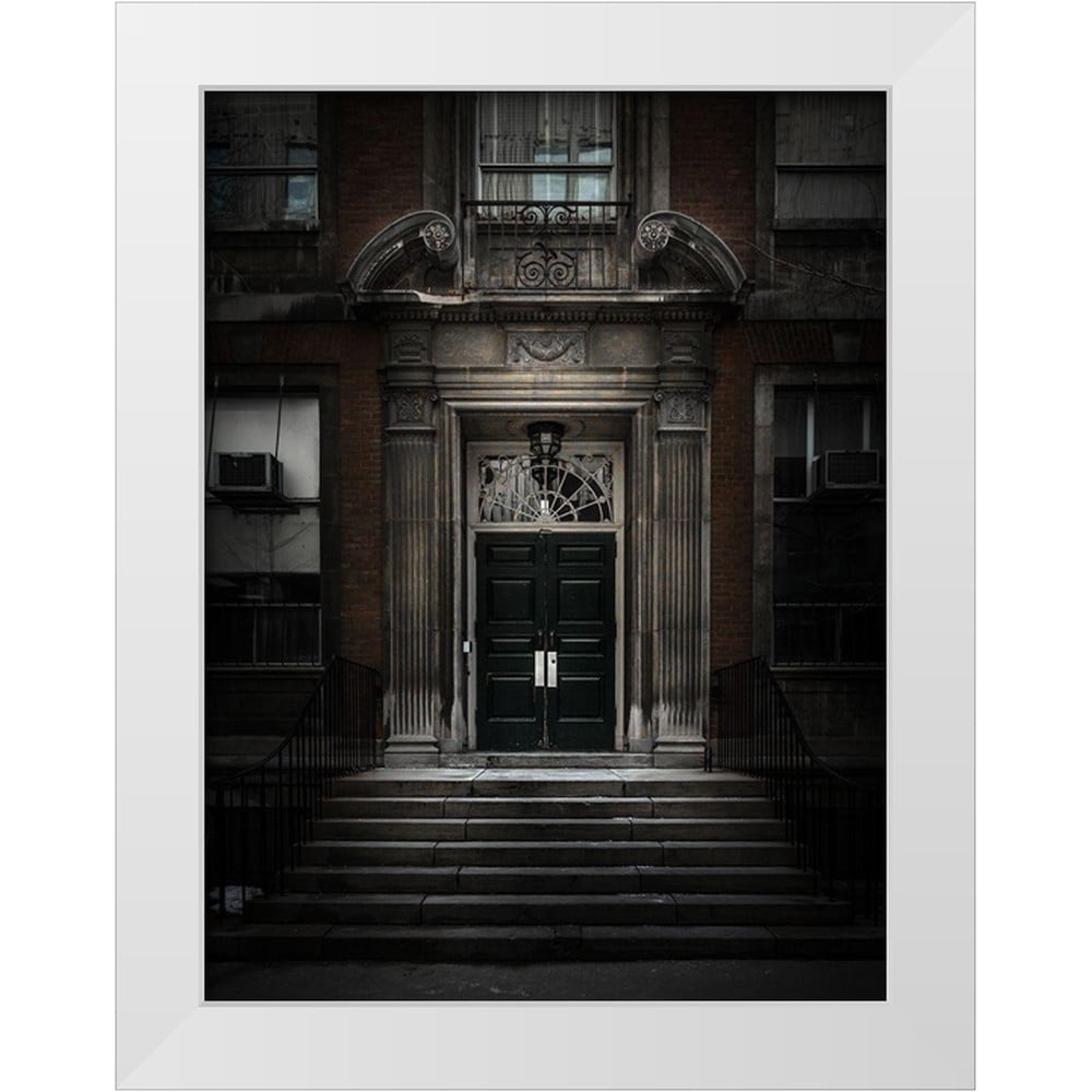 Carson, Brian 25x32 White Modern Wood Framed Museum Art Print Titled ...