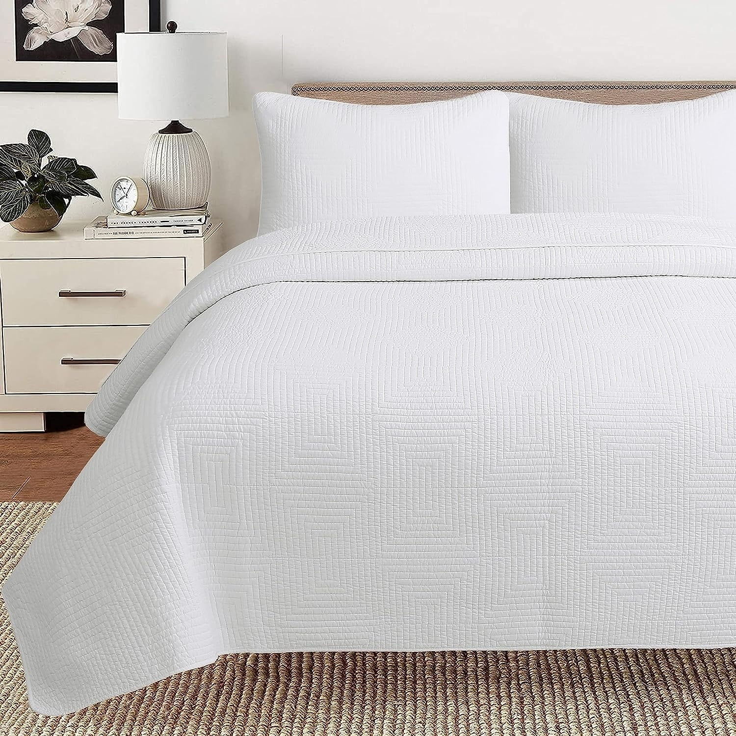 Carson Carrington Skaevinge Cotton 3-piece Quilt Bedding Set King 3 ...