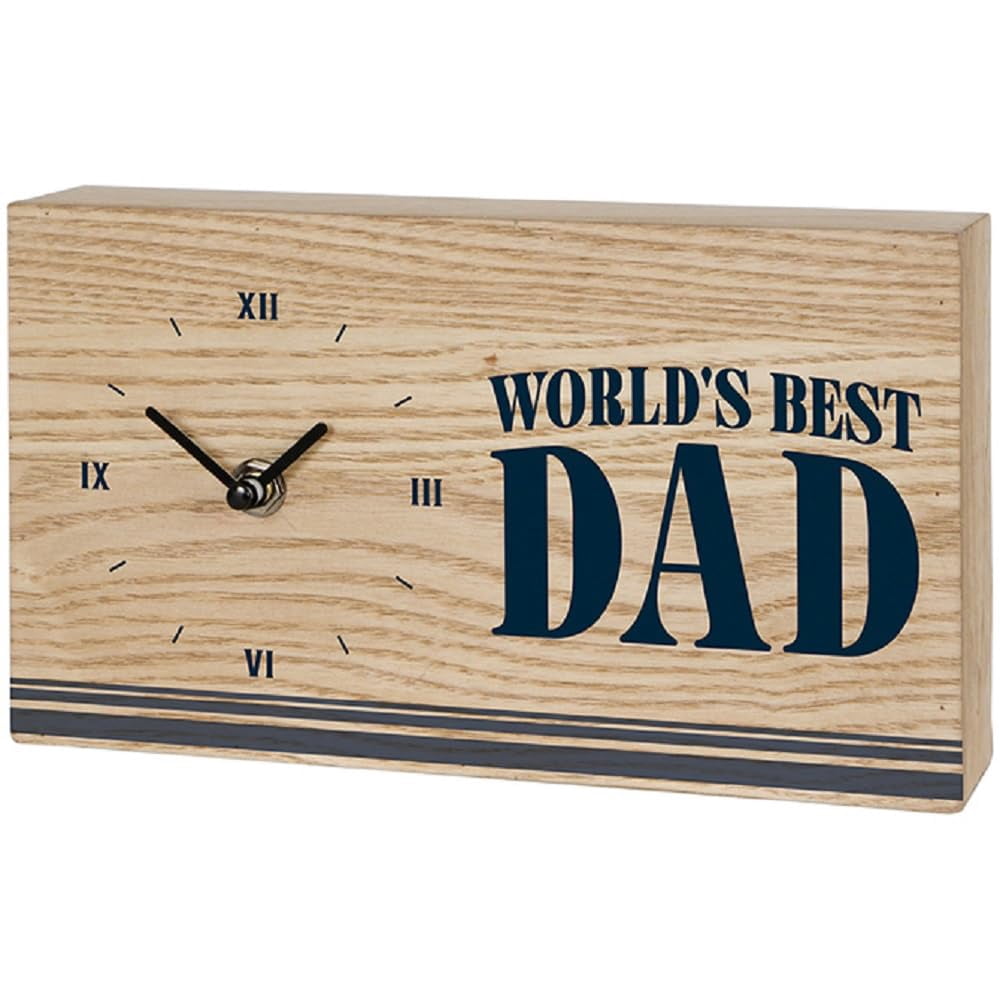 Carson Dad Desk Clock, 5-inches Height, Wood, Home, Home D√©cor ...