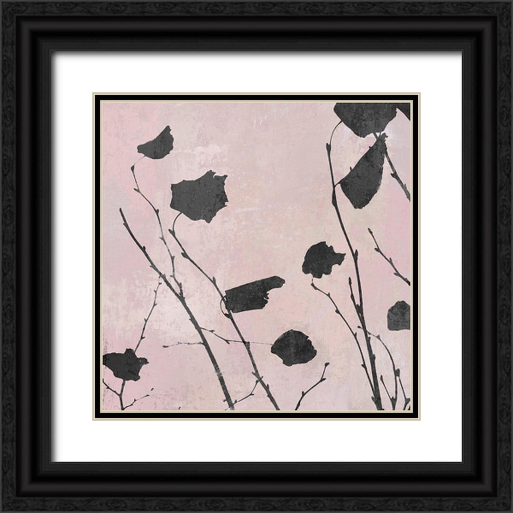 Carson, Danielle 12x12 Black Ornate Wood Framed with Double Matting ...