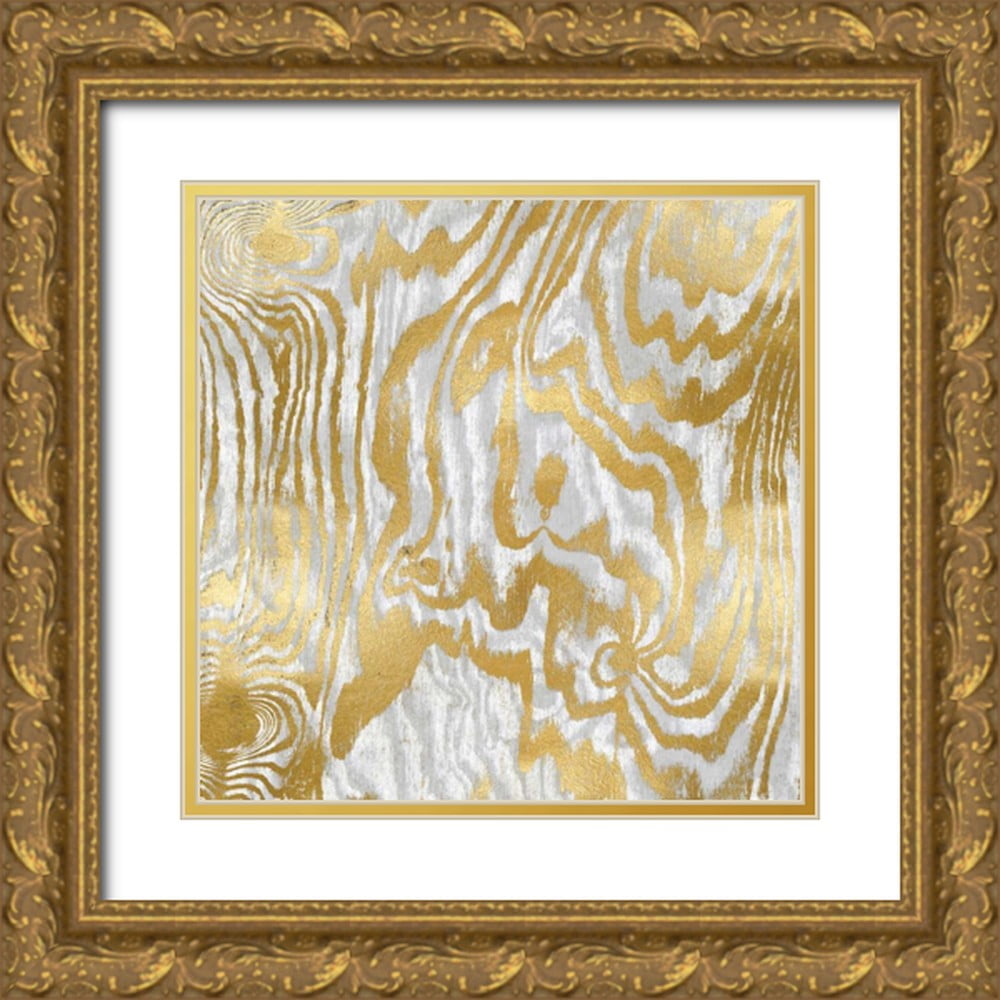 Carson, Danielle 12x12 Gold Ornate Wood Framed with Double Matting ...