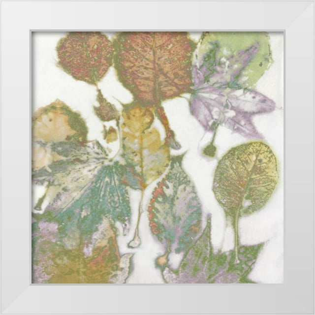 Carson, Danielle 12x12 White Modern Wood Framed Museum Art Print Titled - Multi Colored Nature I ...